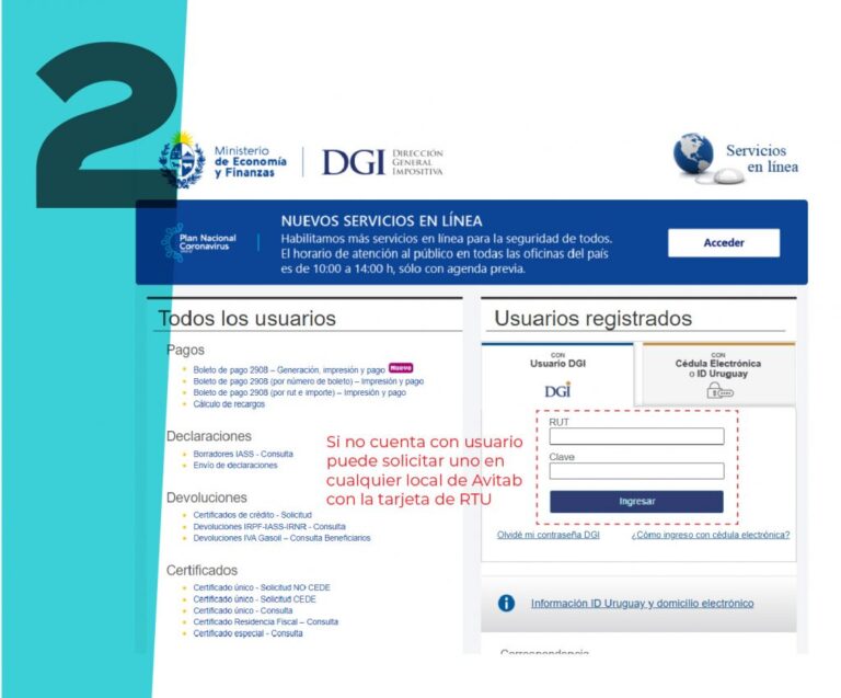 Constancia DGI – Impresora Color